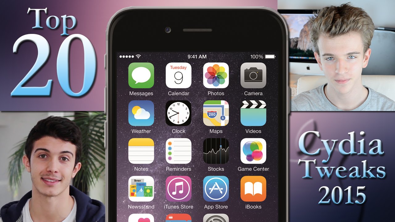 Top 20 Best Cydia Tweaks 2015 con BlackGeekTutorial - YouTube