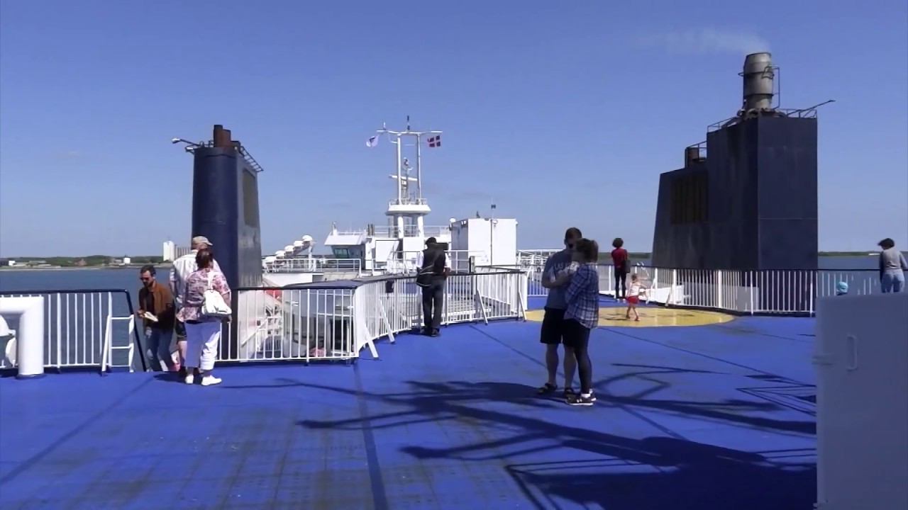 Denmark & Germany - Scandlines M/F Schleswig Holstein Ferry Full Tour ...