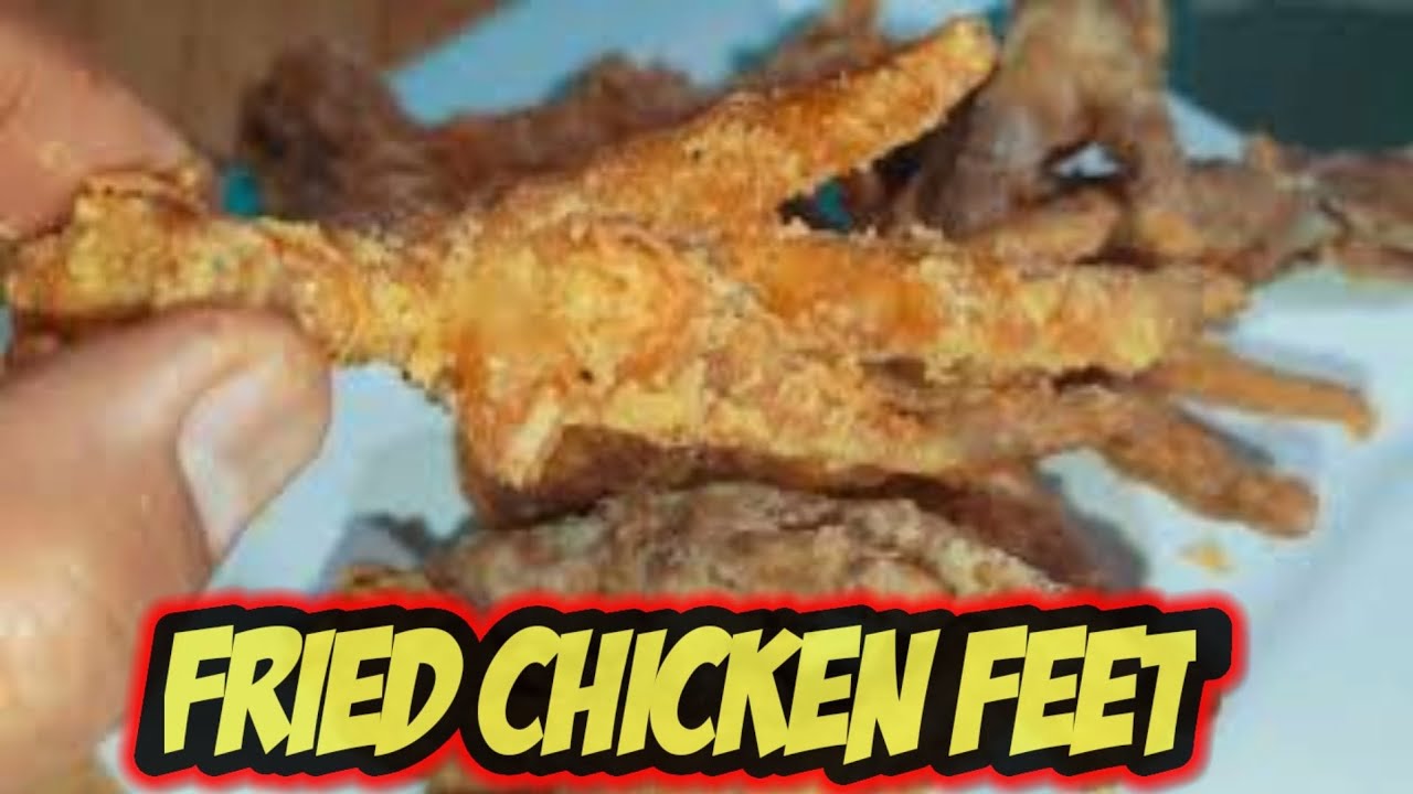 FRIED CHICKEN FEET | CRISPY PATA - YouTube