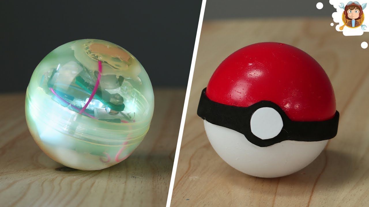 How to make a Pokeball - YouTube