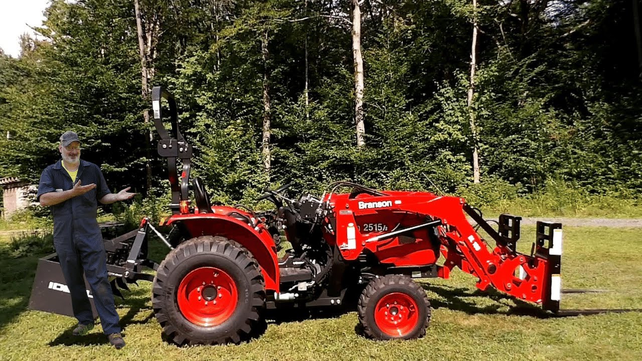 My New Branson 2515h Tractor Arrives! - YouTube