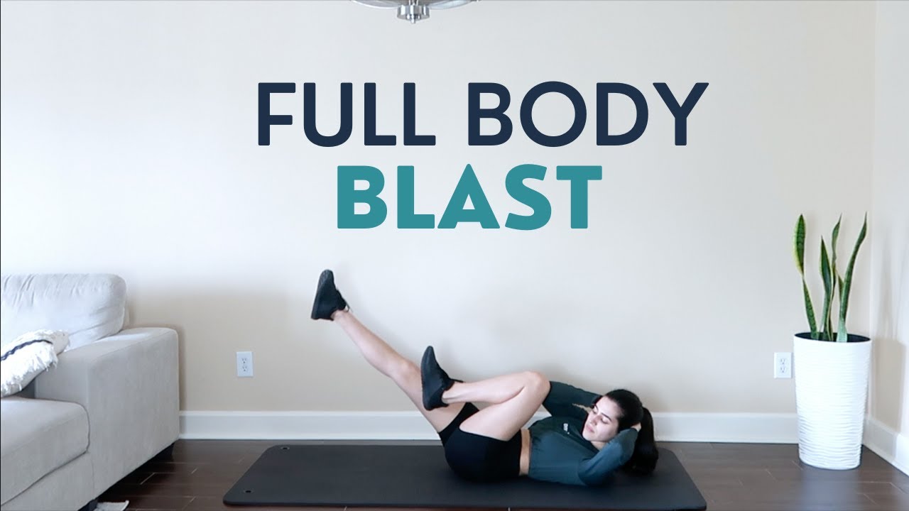 FULL BODY BLAST WORKOUT // REAL TIME - YouTube