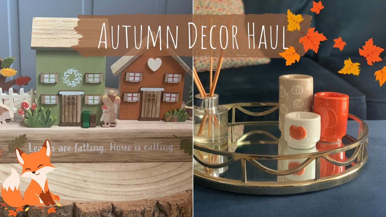 Autumn Decor Haul | Next Homeware | Matalan | George at Asda - YouTube