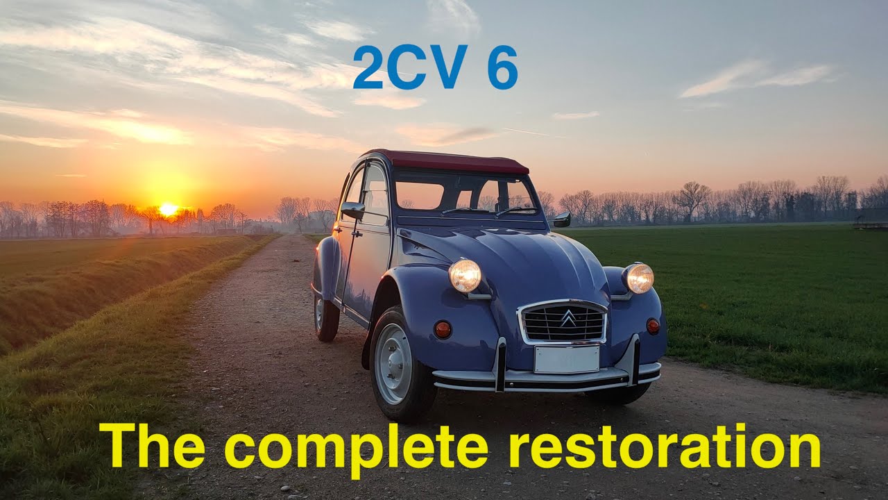 Lulù - Citroën 2CV 6 - Restoration - YouTube