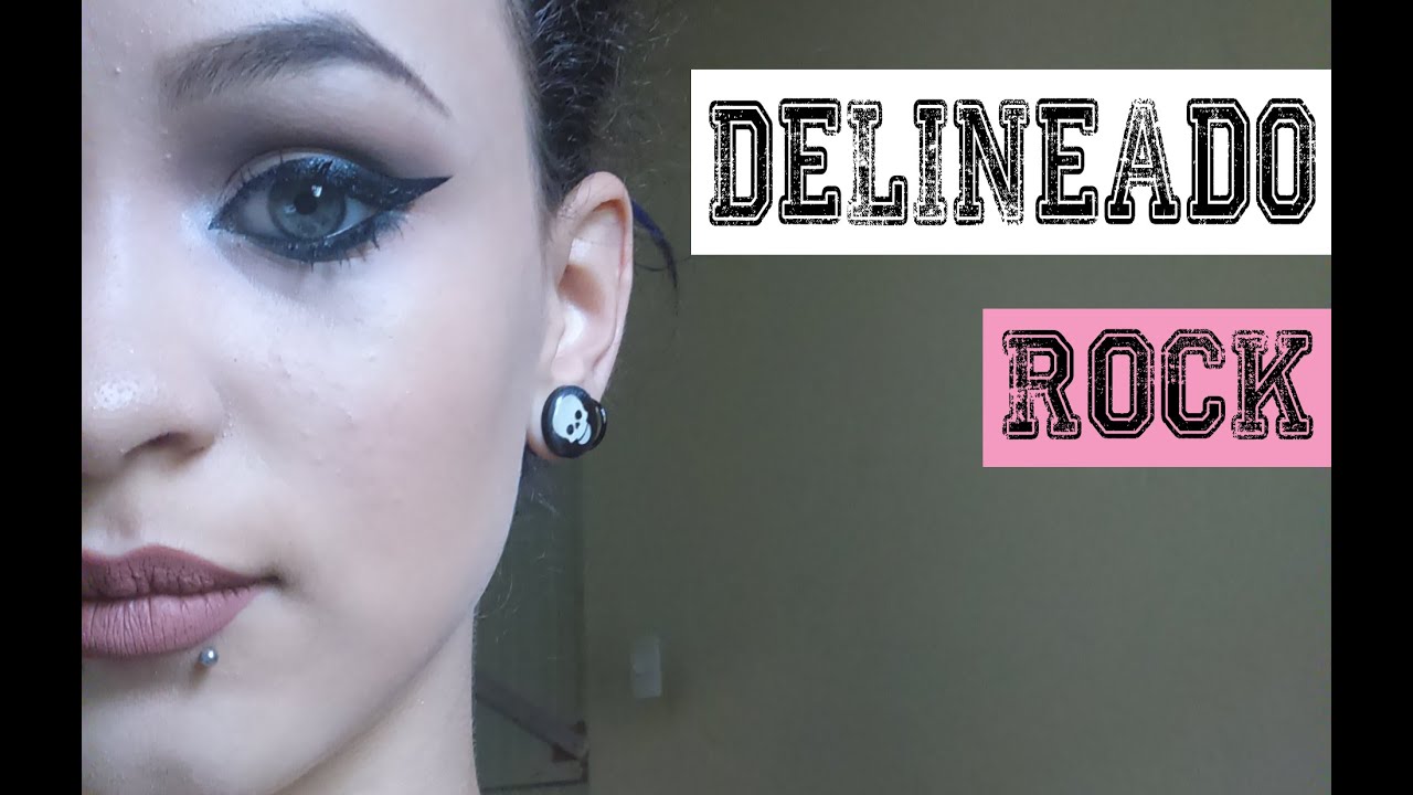 Delineado Rock - Alice Leite - YouTube