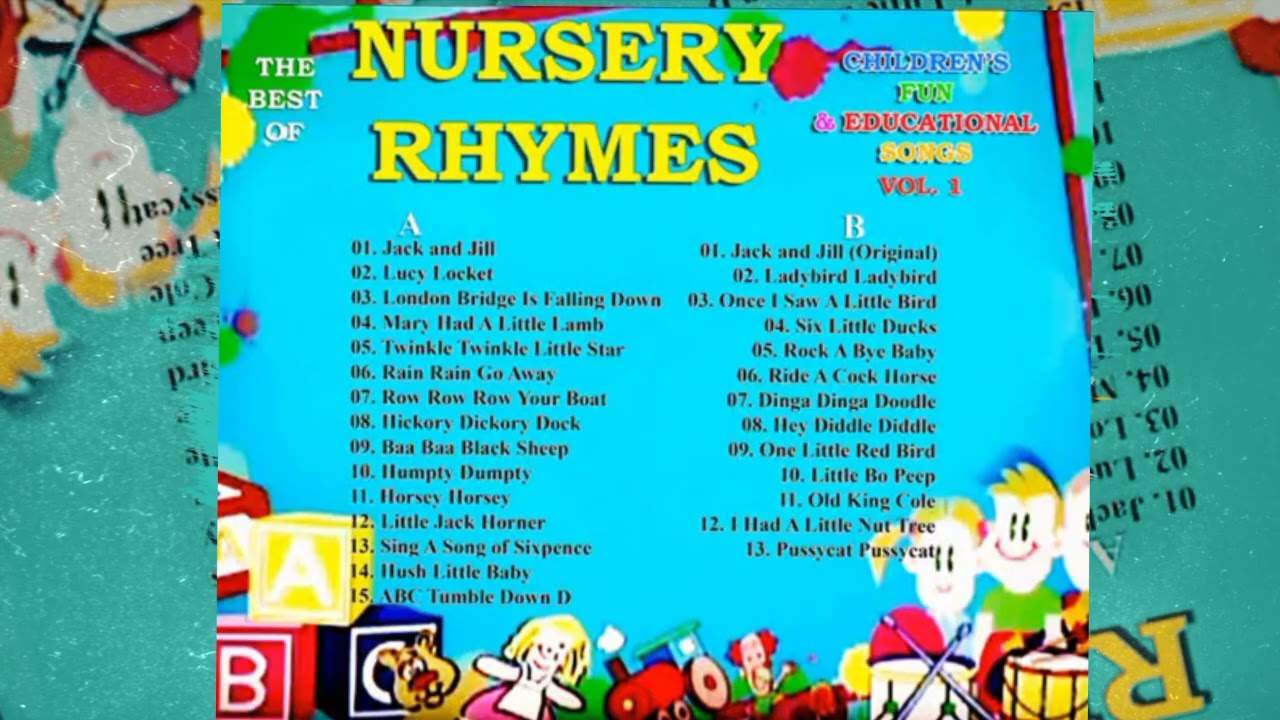 The Best of Nursery Rhymes & Children's Songs Volume 1 (Megamedia ...
