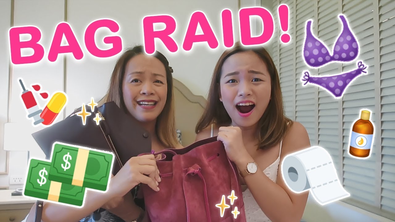 ANO TWOAH! BAG RAIDING EACH OTHER - YouTube