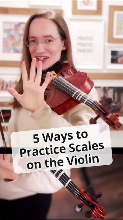 5 Fun Ways to Practice Scales on the Violin for Beginners #violin # ...