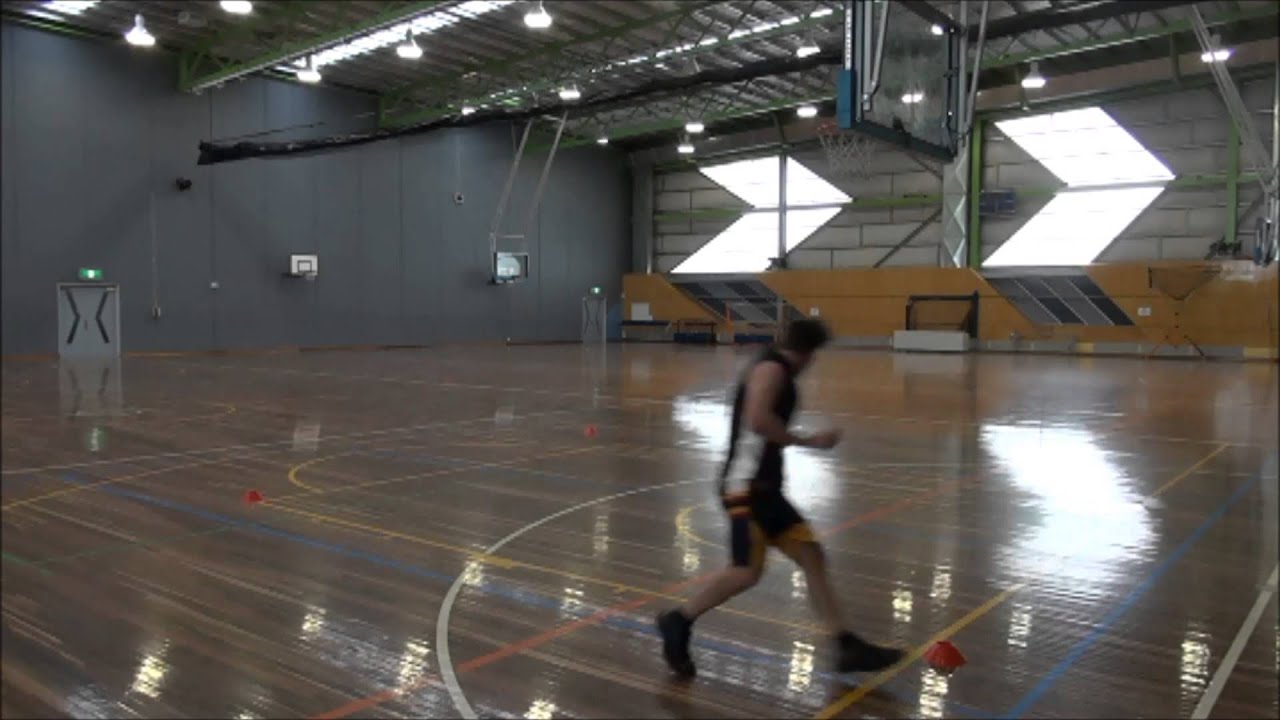 Nathan Freeman- NBA Draft Agility Test - YouTube