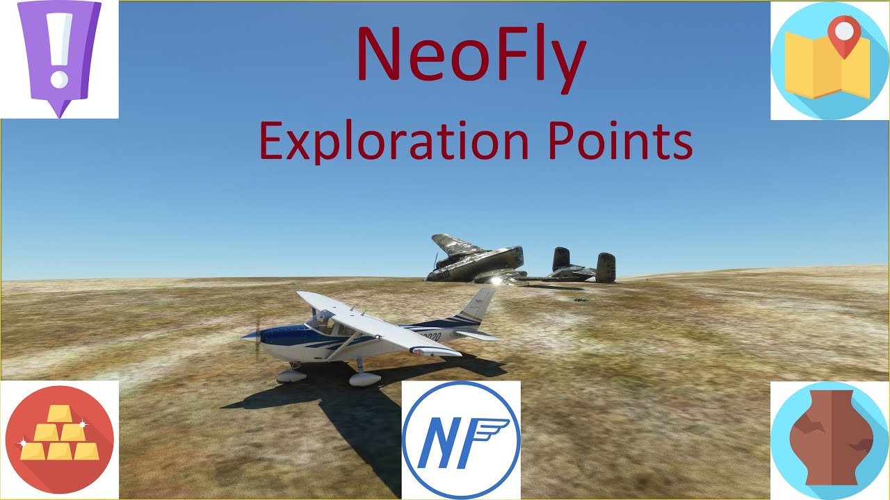 NeoFly Tutorial - Exploration points. How they work, how to find them ...