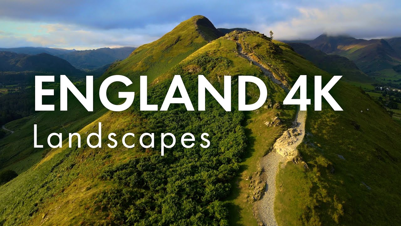 England's Landscapes 4K - Relaxing Music For Stress Relief - YouTube