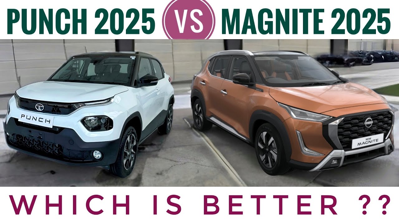 Tata Punch vs Magnite Facelift 2025 - Don't Make Mistake! | Nissan ...