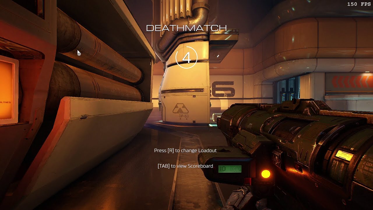 DOOM 2016 MULTIPLAYER PRACTICE MATCH DEATHMATCH ON CHASM 1080P 60 FPS ...