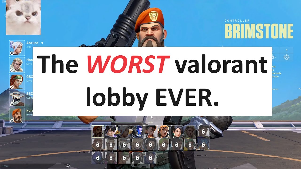 The WORST valorant lobby EVER. (HUGE CONTENT WARNING UNCENSORED.) - YouTube