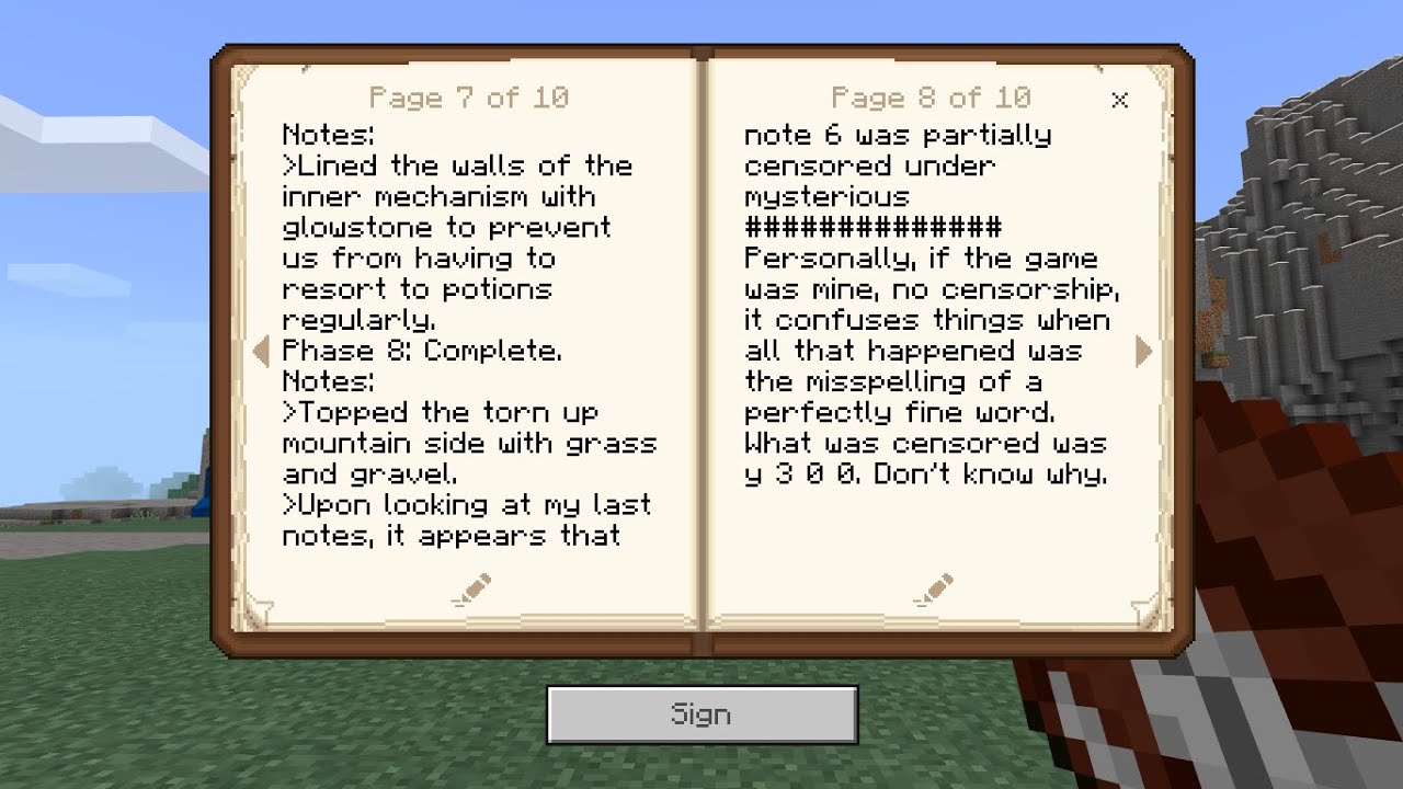 The Minecraft Bedrock Censorship Problem - YouTube