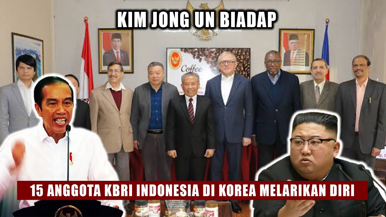15 Anggota KBRI indonesia Melarikan Diri Dari Pyongyang Korea Utara ...