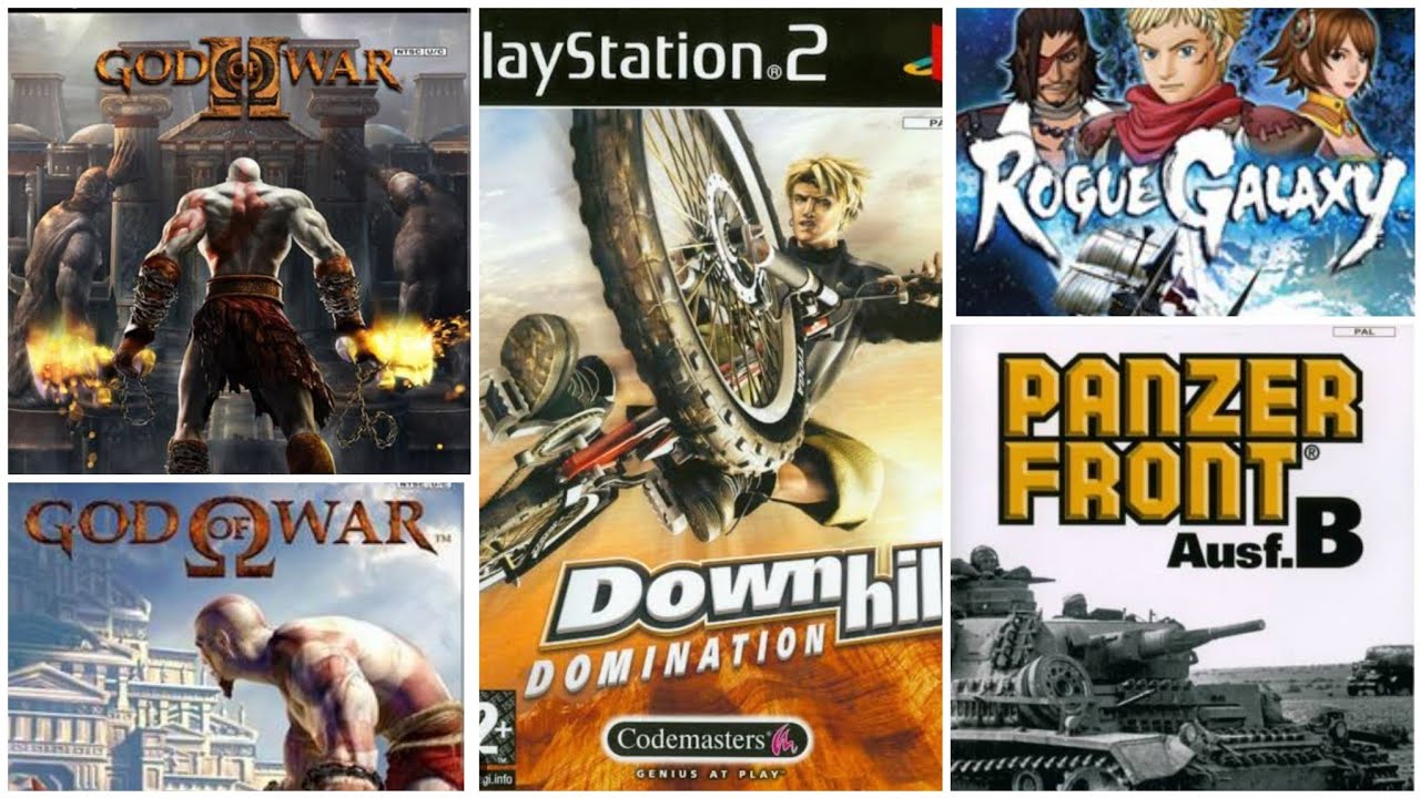 Showcase 5 game ps2, God of war, God of War 2 dan lain lain di anbernic ...