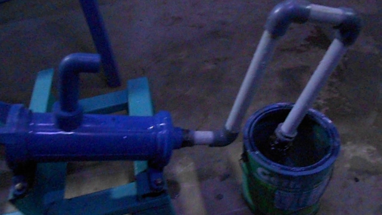 PEDAL OPERATED RECIPROCATING WATER PUMP USING SLIDER CRANK MECHANISM ...
