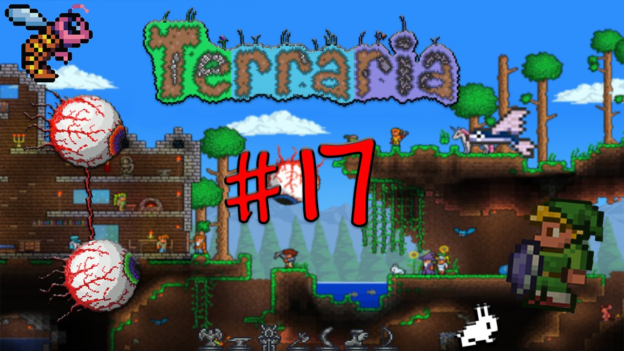 Let's Play Terraria Part 17 Guide Killer, Demon Altar Destroyer En ...