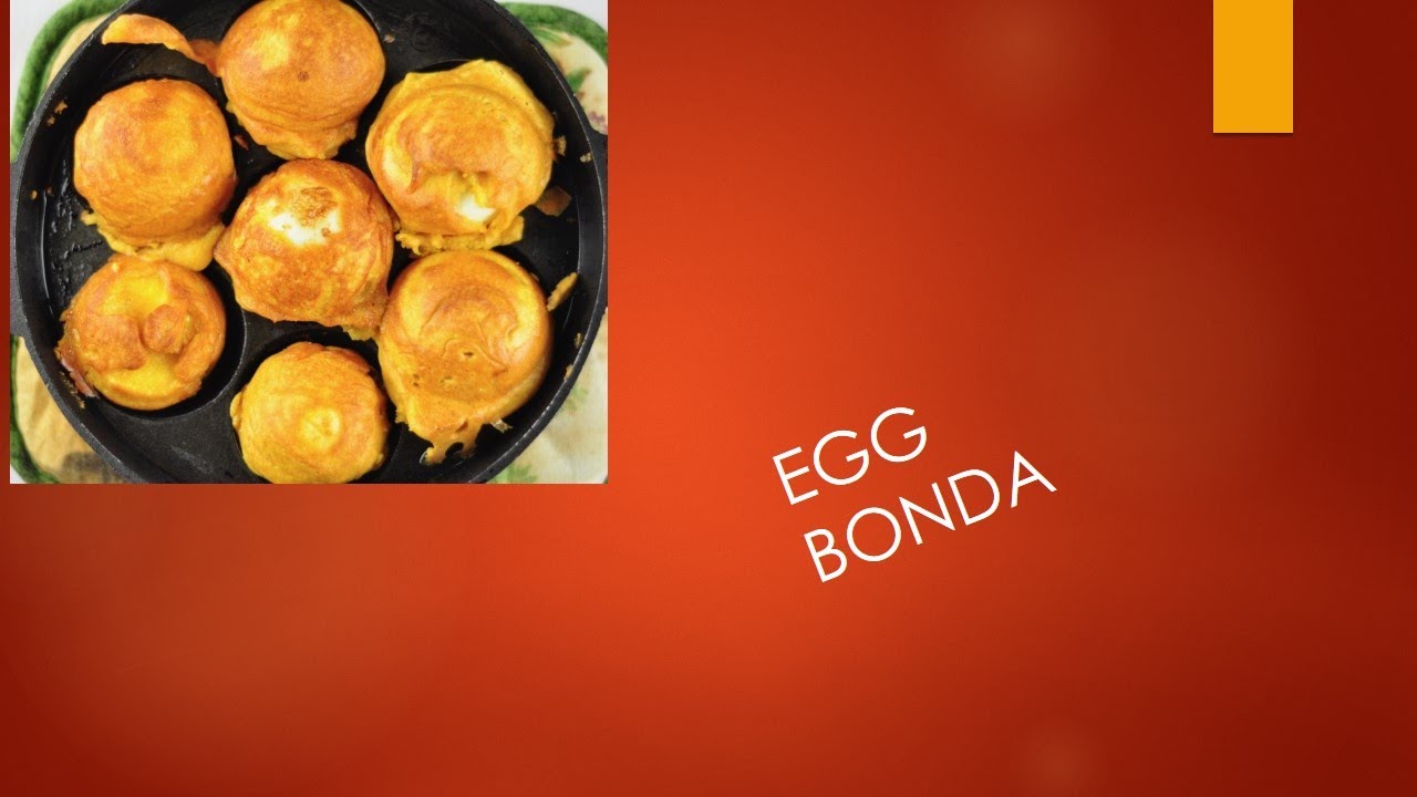 How to make Egg Bonda/ Mutta bonda - YouTube