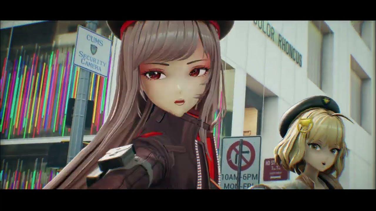 【MMD/NIKKE】Rapi/Anis【Kiss me 愛してる】 - YouTube