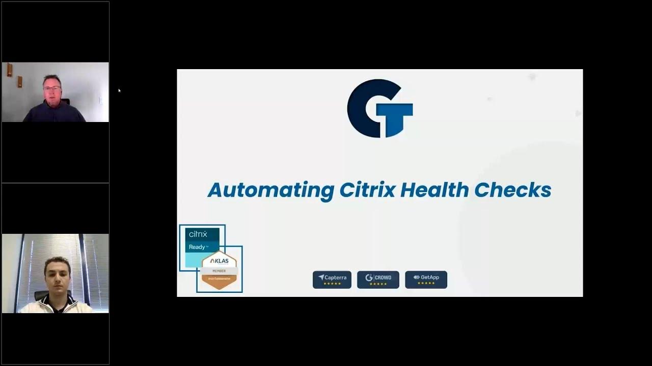 Citrix Troubleshooting Masterclass - Automating Citrix Health Checks - YouTube