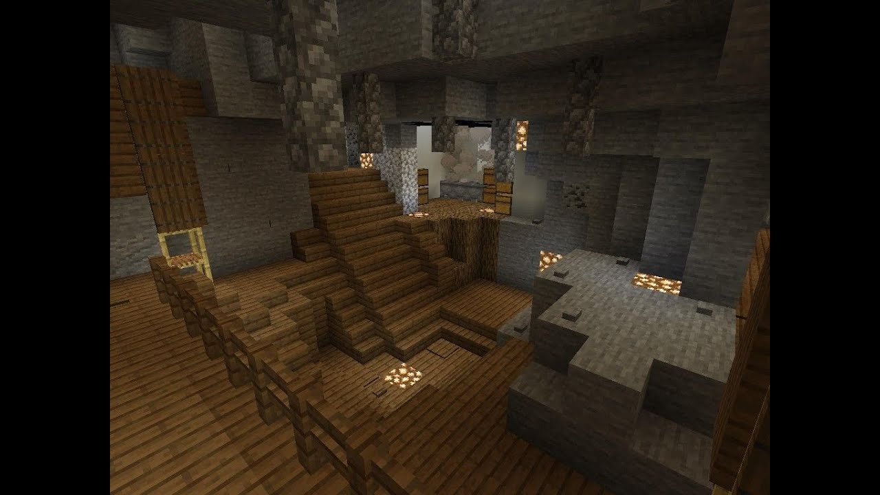 Mountain Base Easy Minecraft - YouTube