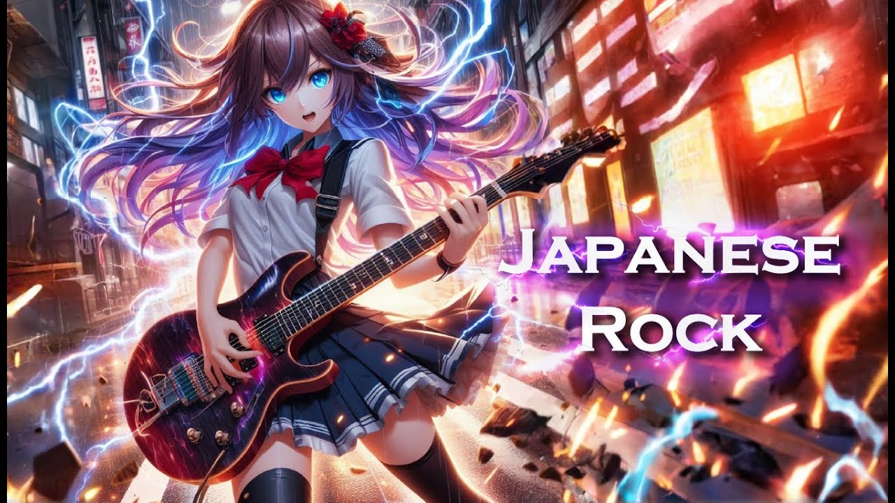 Japanese Rock Fusion Workout Playlist | Energizing Japan-Inspired Rock ...