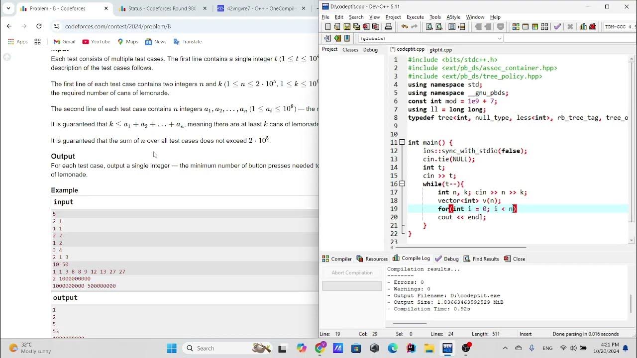[Screencast Perspective] : Codeforces Round 980 (Div. 2) | By Algo Wizard - YouTube