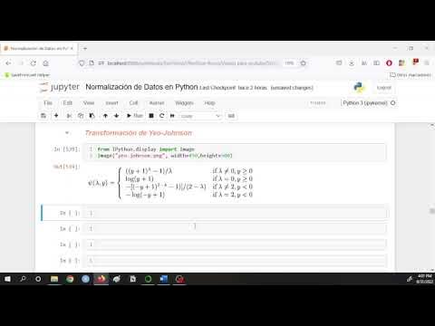 Transformaciones Yeo-Johnson y Box-Cox | Normalización de Datos #shorts - YouTube