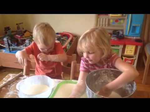 Playing with gloop - YouTube