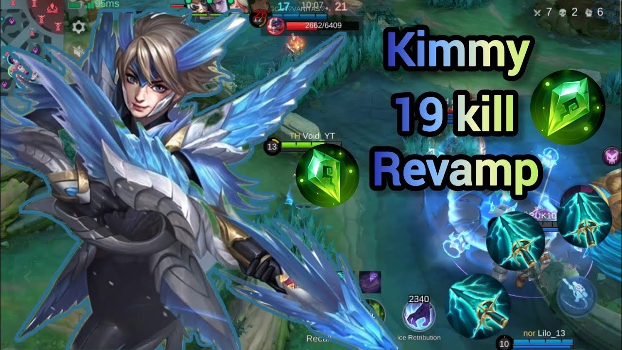 Kimmy Revamp gameplay💥new build for jungle🔥get 19 kill with insane ...
