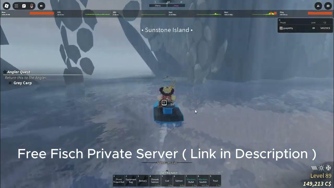 Free Fisch Private Server ( Link in Description ) [ Fisch ] - YouTube