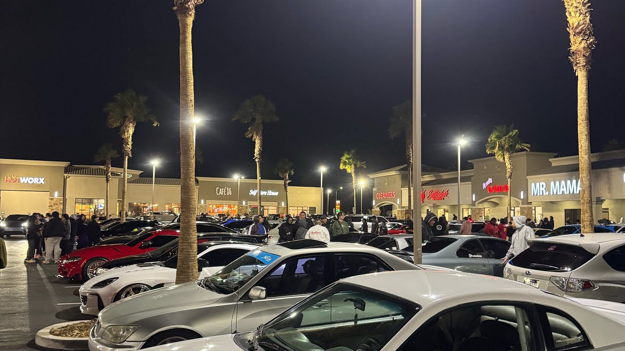 First Car Meet Of The Year ! -Las Vegas - YouTube