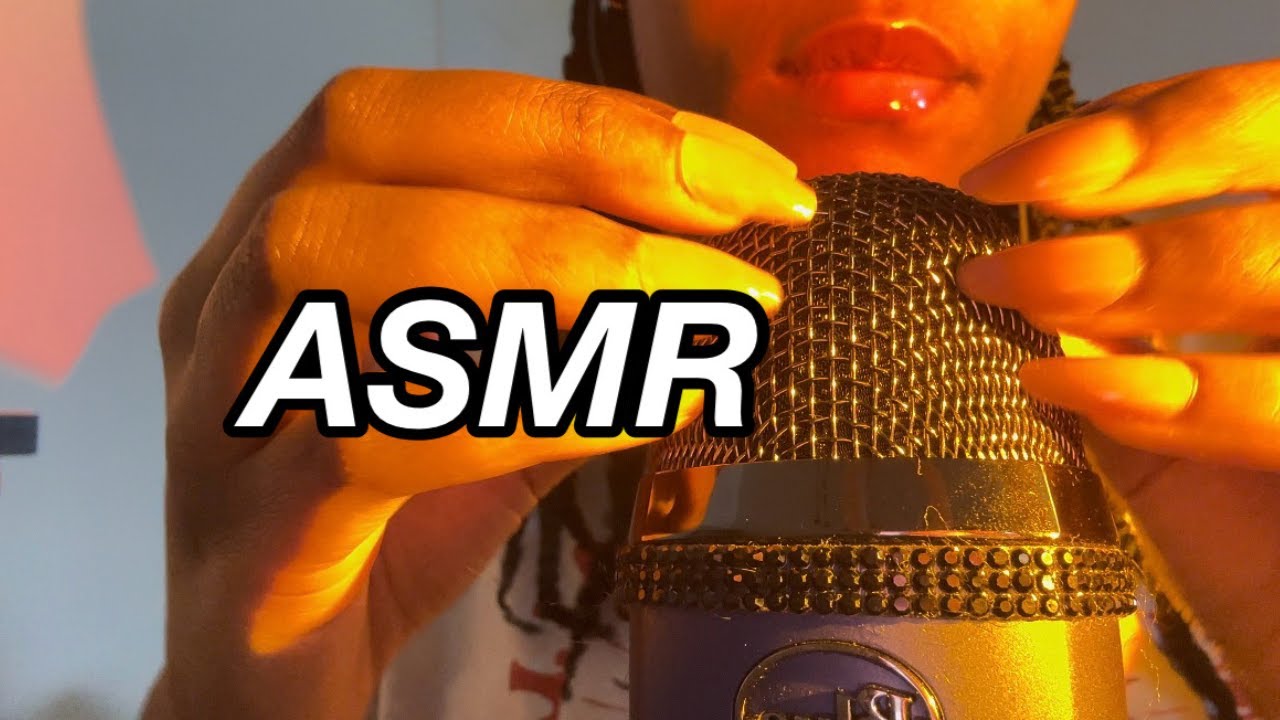 ASMR Mic Tapping & Scratching (nail tapping, hand sounds) - YouTube