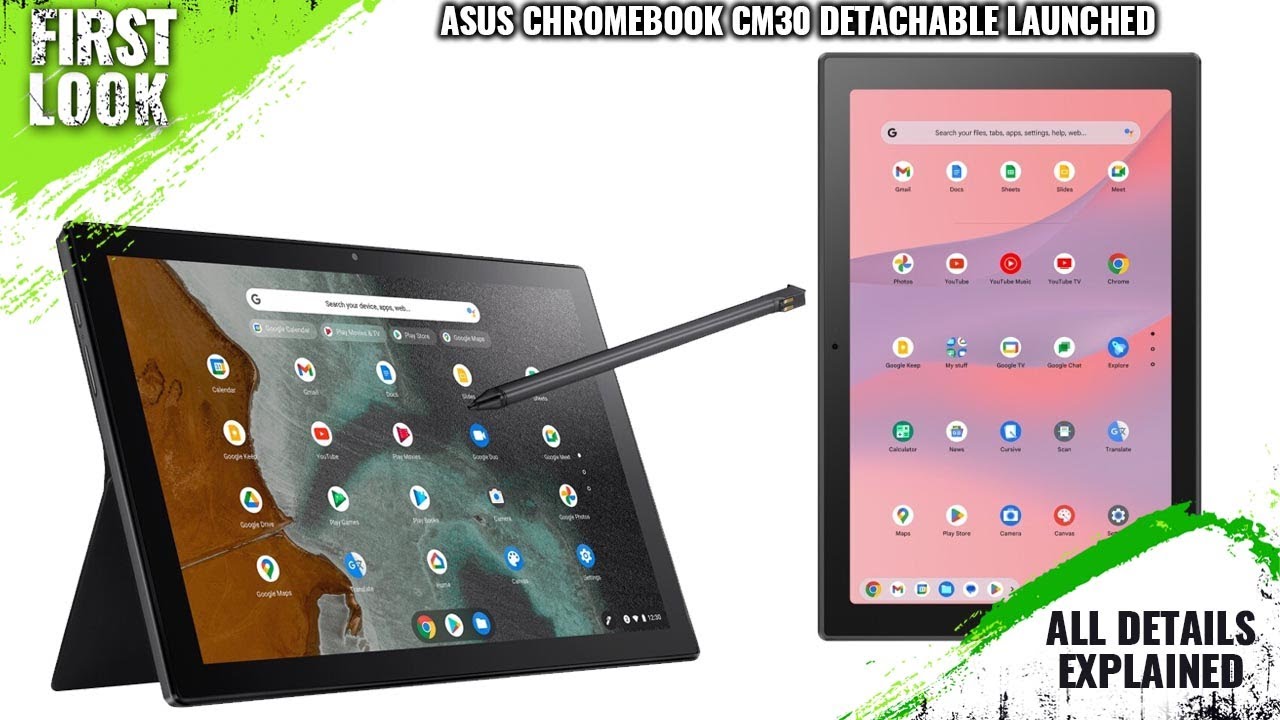 All New ASUS Chromebook CM30 Detachable CM3001 Launched - Explained All ...