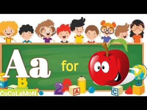 Aa,Bb,Cc,Learn Capital & Small Letter from A to Z,ABCD with pictures ...