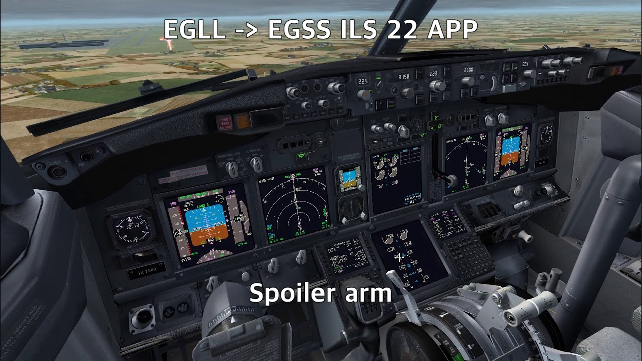 [FSX] 유럽 비행 de EGLL à EGSS - YouTube