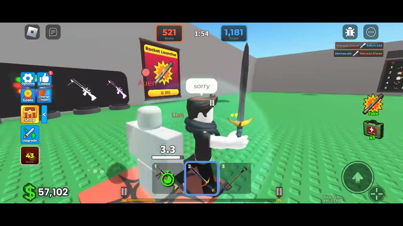 Roblox Underground War 2 , Let's Play Game - YouTube