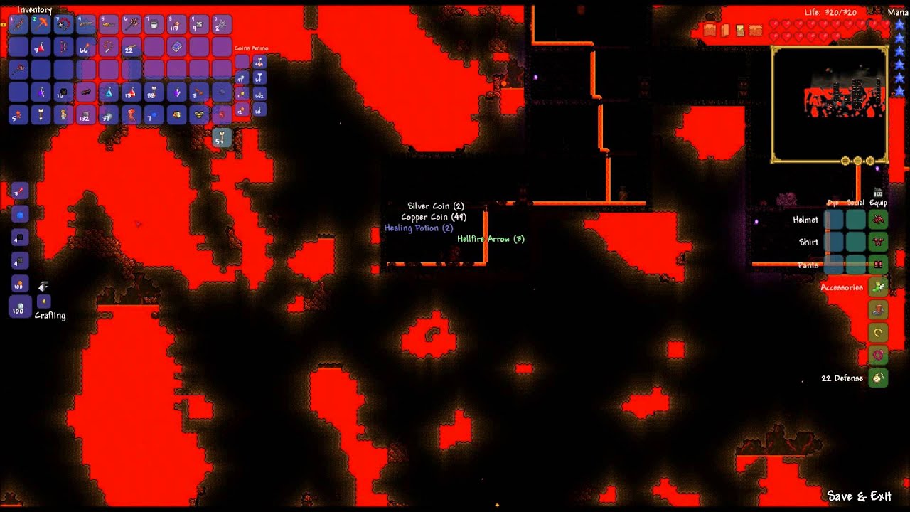 Let's Play Terraria! Part 18 - FIREBLOSSOM SEEDS - YouTube