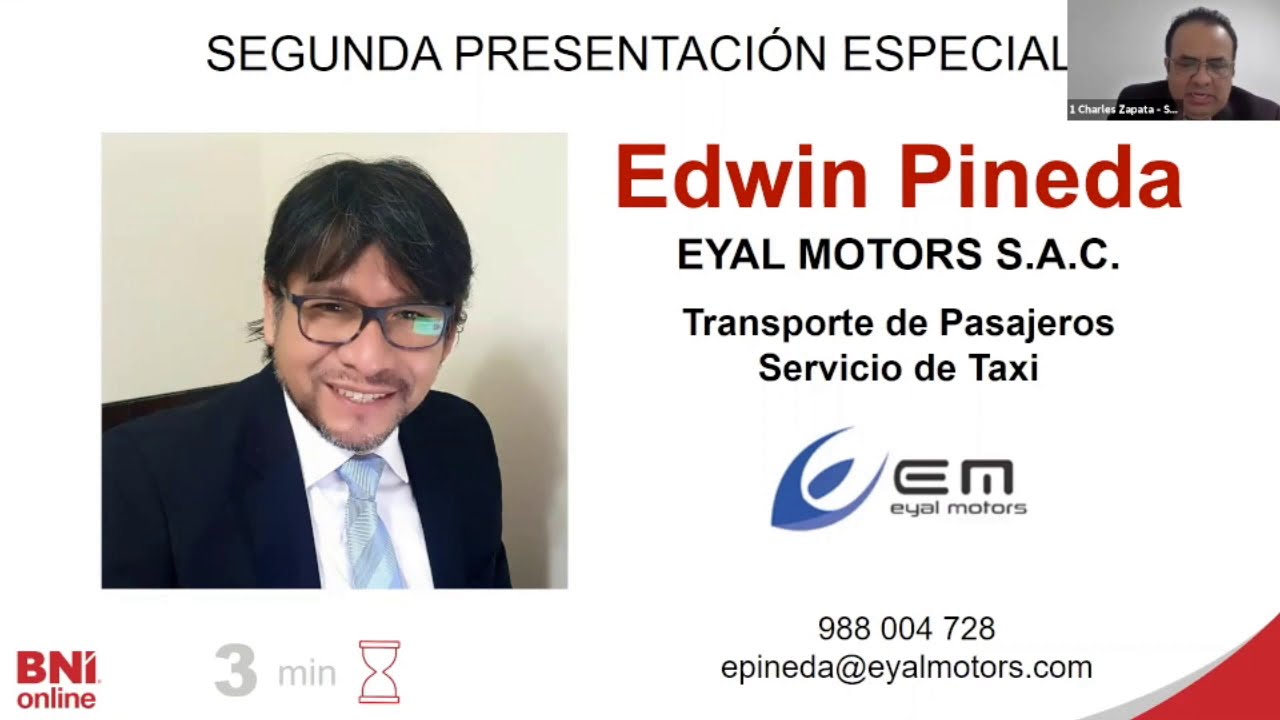 Presentación Especial Edwin Pineda - Eyal Motors - YouTube