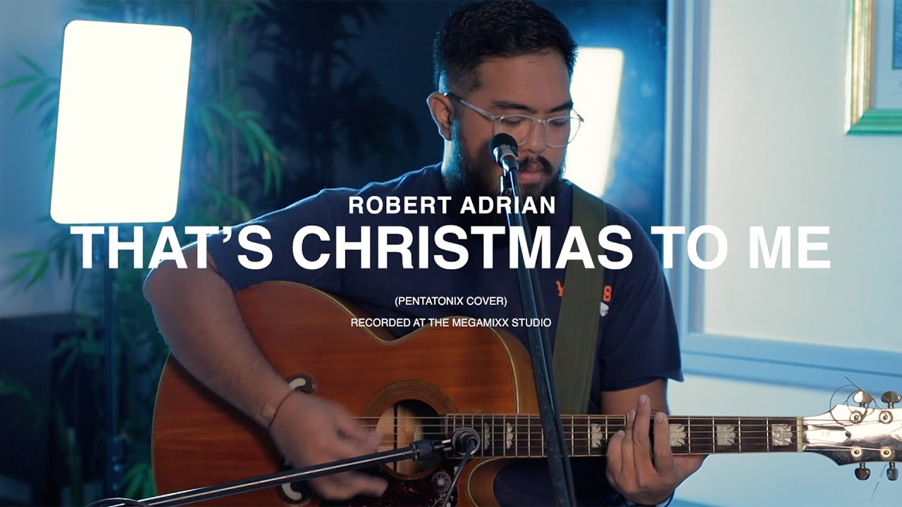 That's Christmas To Me - Robert Adrian (Pentatonix Cover) | Live on The Soundstage - YouTube