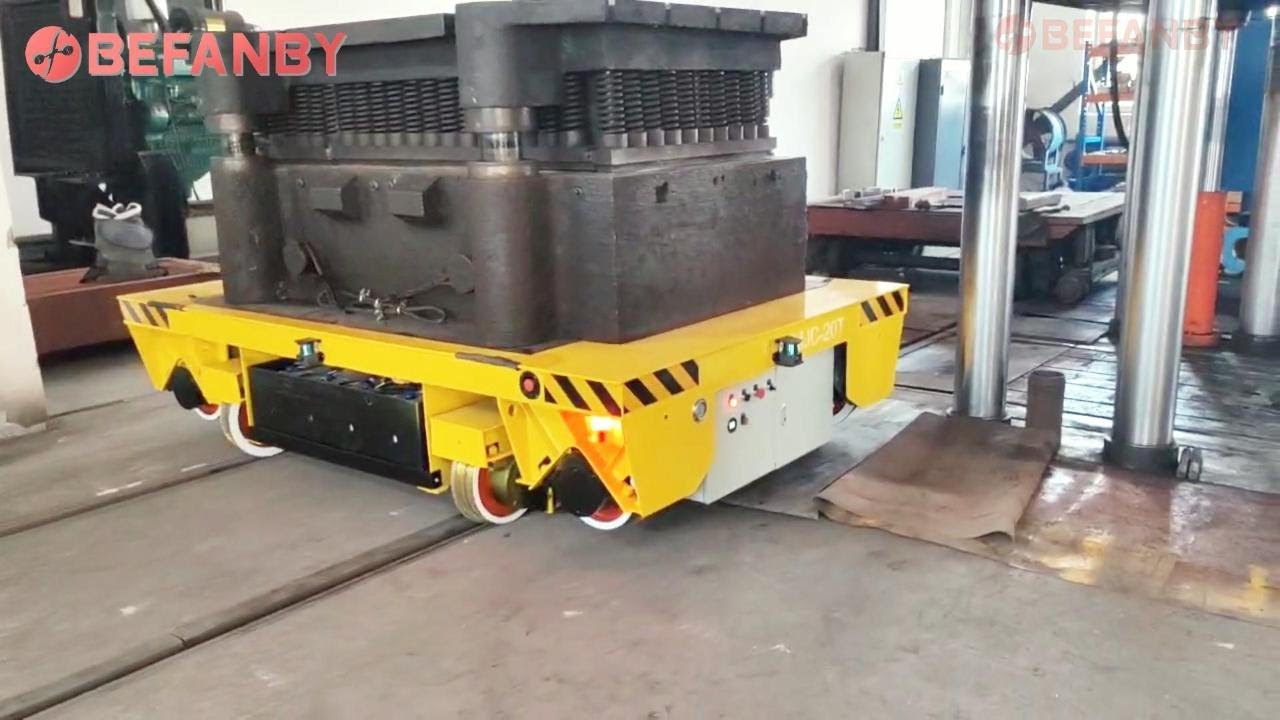 Heavy Duty Battery Rail Transfer Carts,Cross Track Electrical Transfer ...