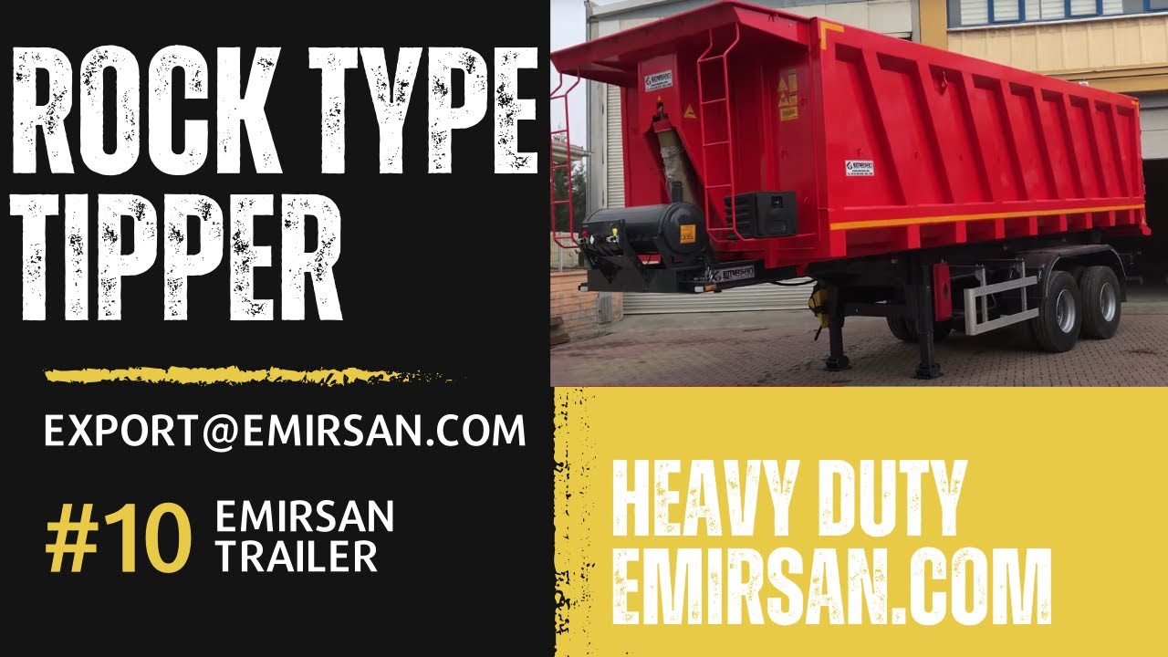 Heavy Duty Tipper Trailer Review - YouTube