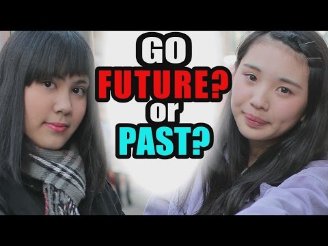 FUTURE vs PAST! What would Japanese girls choose?