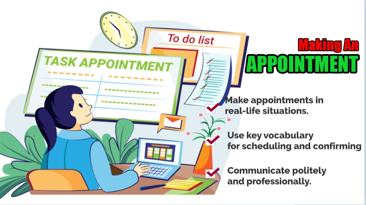 Lesson 10_Making an appointment | Daily English Conversations ...