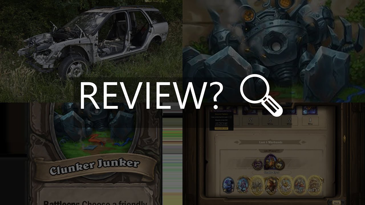 The Clunker Junker Reviews