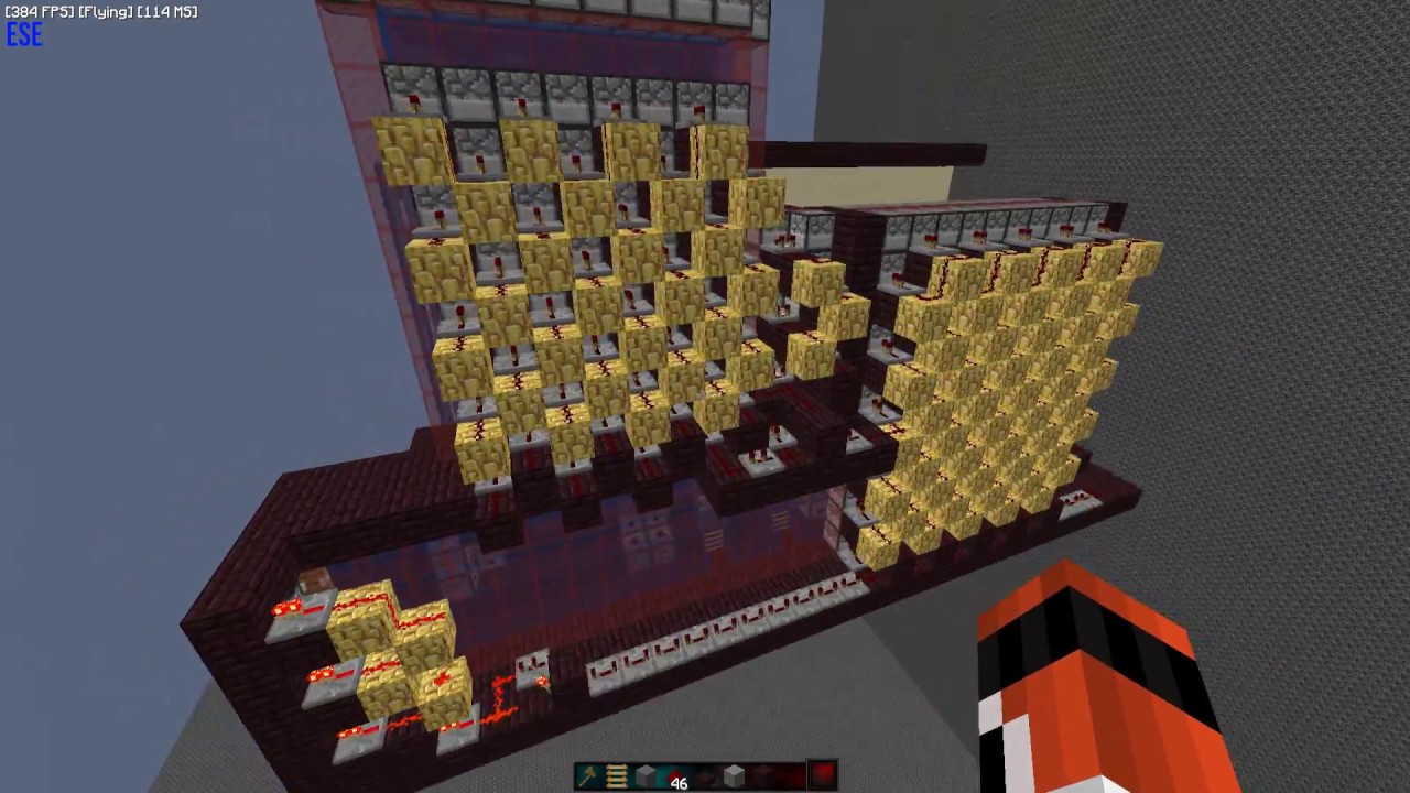 Cannon release: 120 stacker One shot regen buster(60 block scatter ...