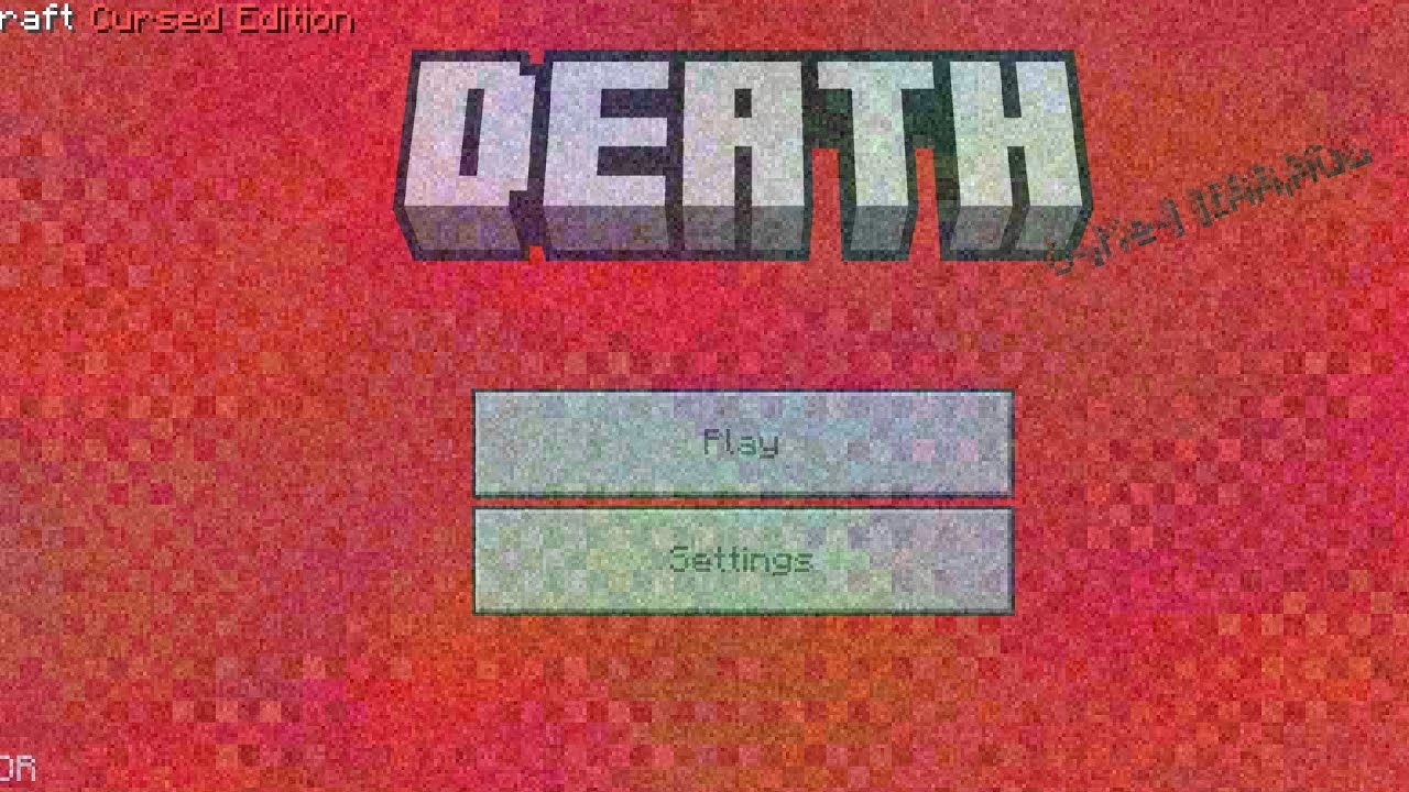 Minecraft Cursed Edition - YouTube