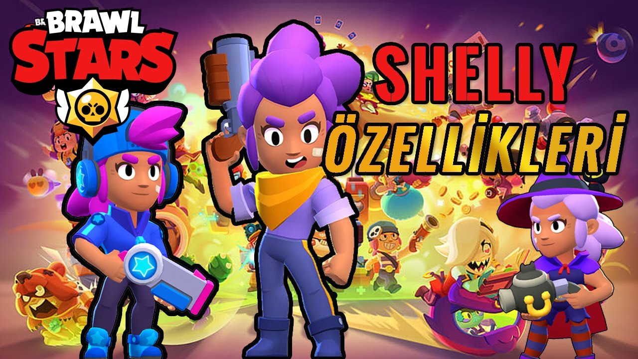 Shelly Nin Özellikleri Brawl Stars Yıldız Gücü Ve Aksesuarları Youtube